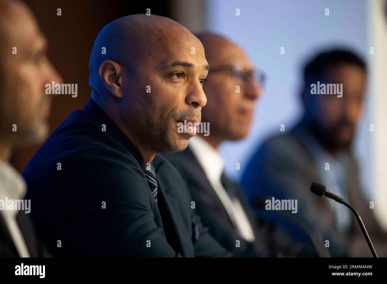 Paris, France. 29th Aug, 2023. Former French football player and newly ...