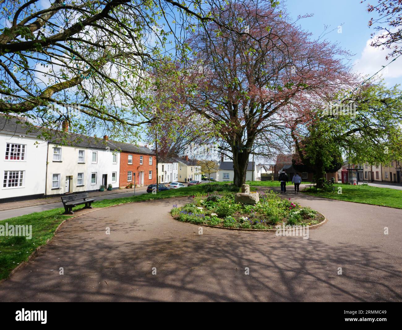 St Lawrence Green, Crediton Stock Photo - Alamy