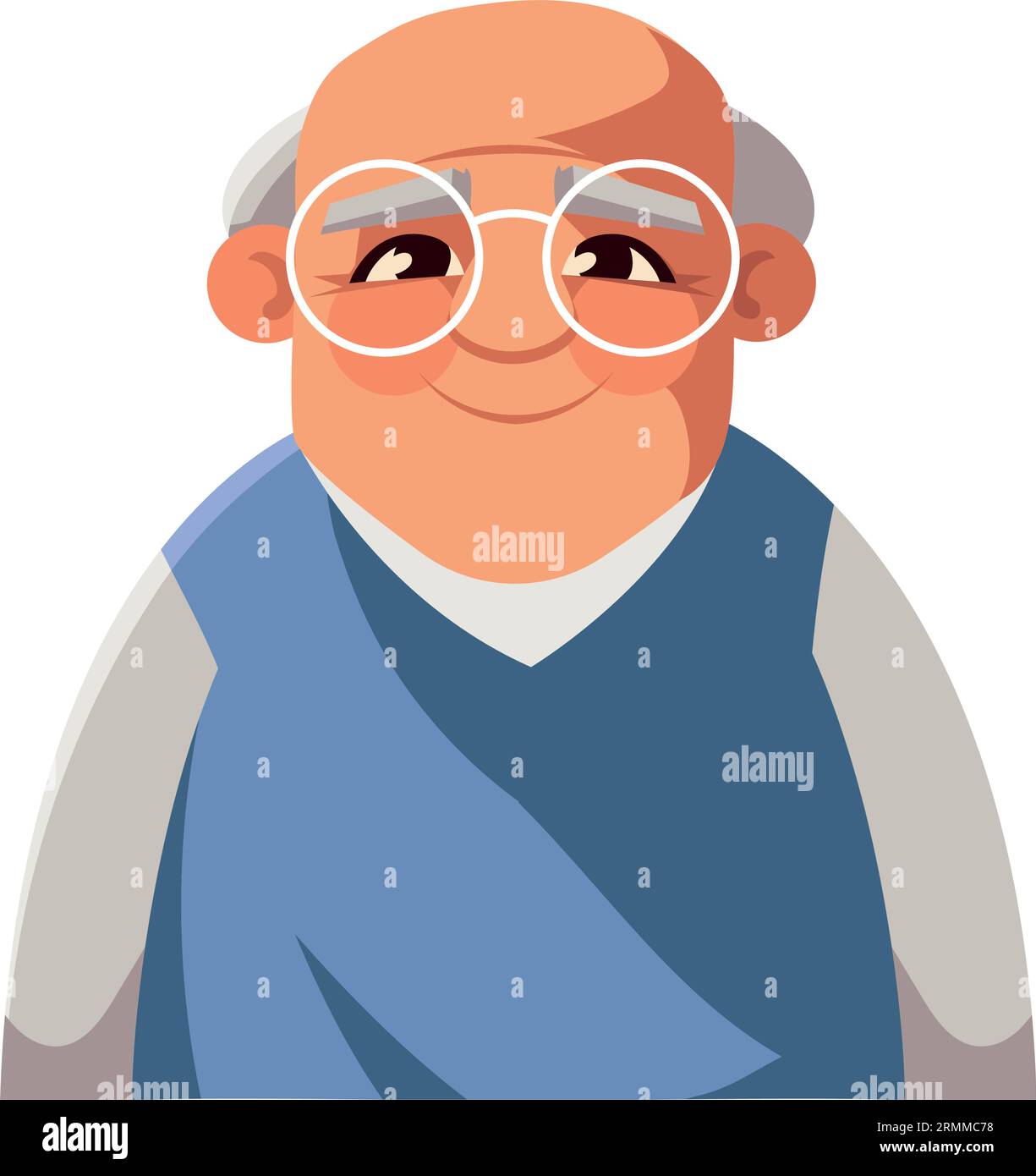 grandparents day grandpa avatar Stock Vector Image & Art - Alamy