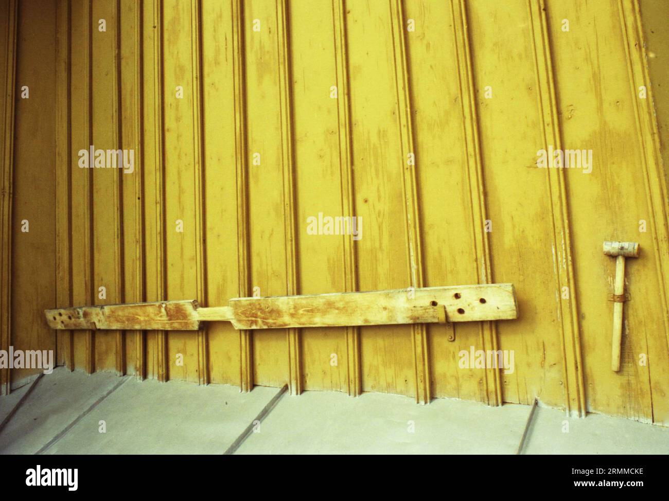 Mallet and semantron hi-res stock photography and images - Alamy