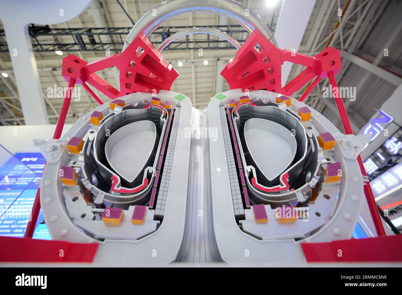 YANTAI, CHINA - AUGUST 28, 2203 - A new generation artificial solar ...