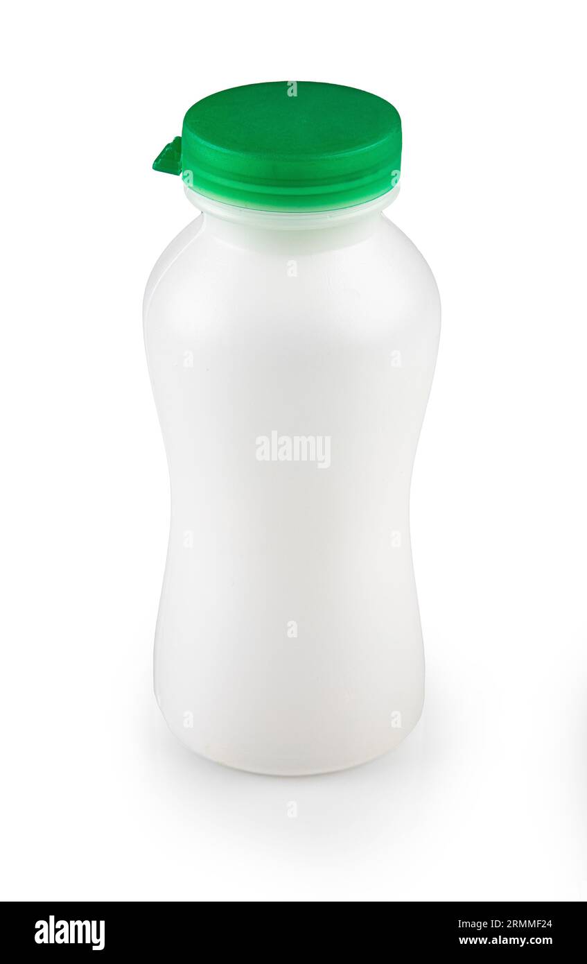 dairy container isolated on white Stock Photo - Alamy