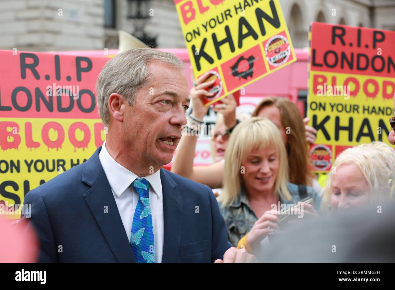 Nigel farage ulez hi-res stock photography and images - Alamy