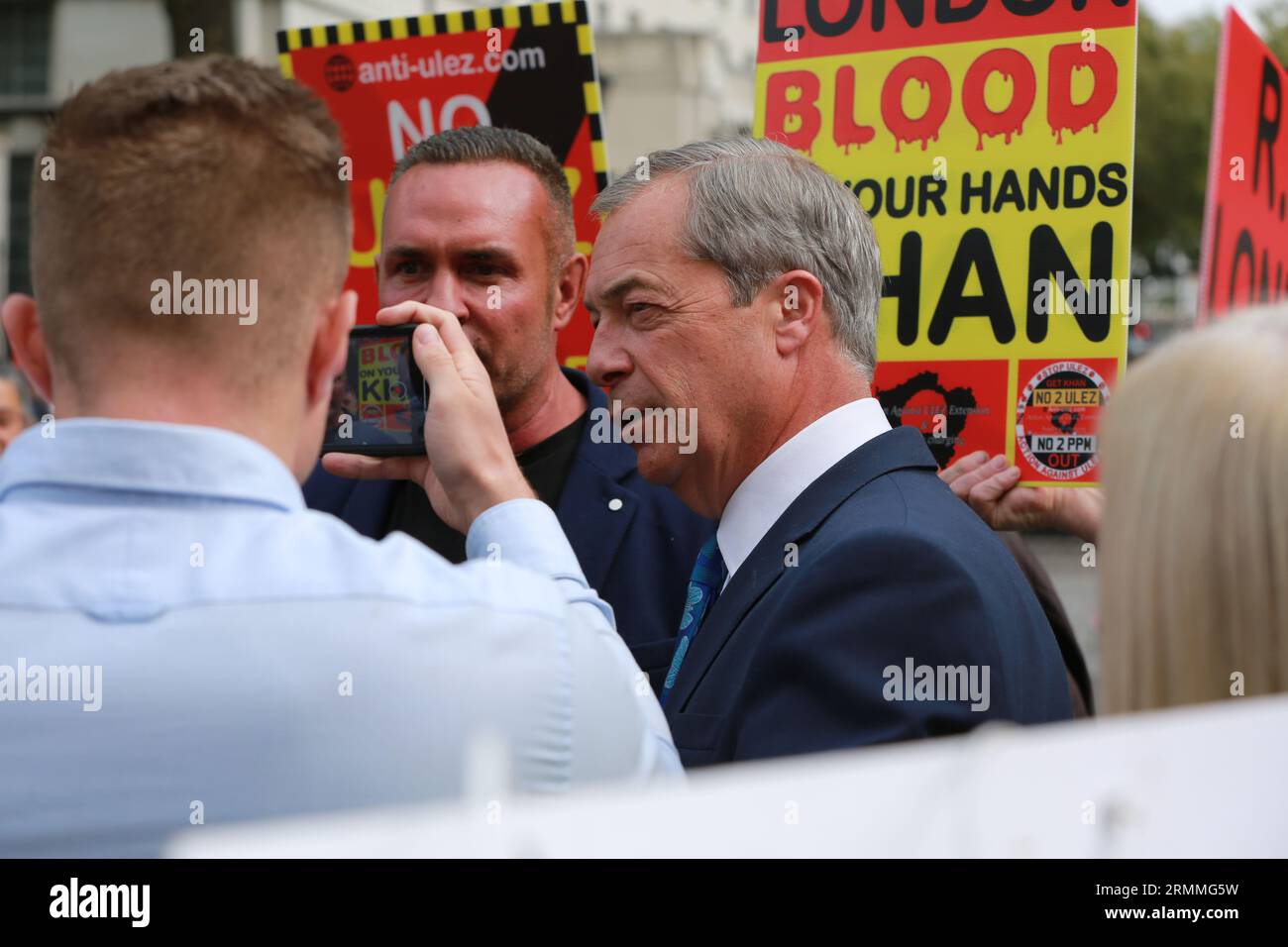 Nigel farage ulez hi-res stock photography and images - Alamy