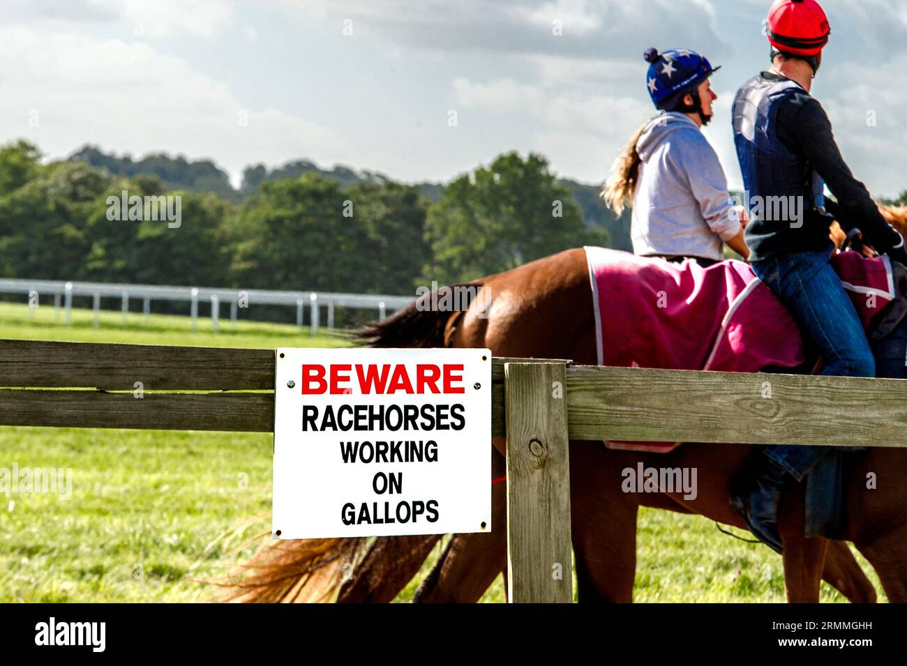 Horse training grounds hi-res stock photography and images - Alamy