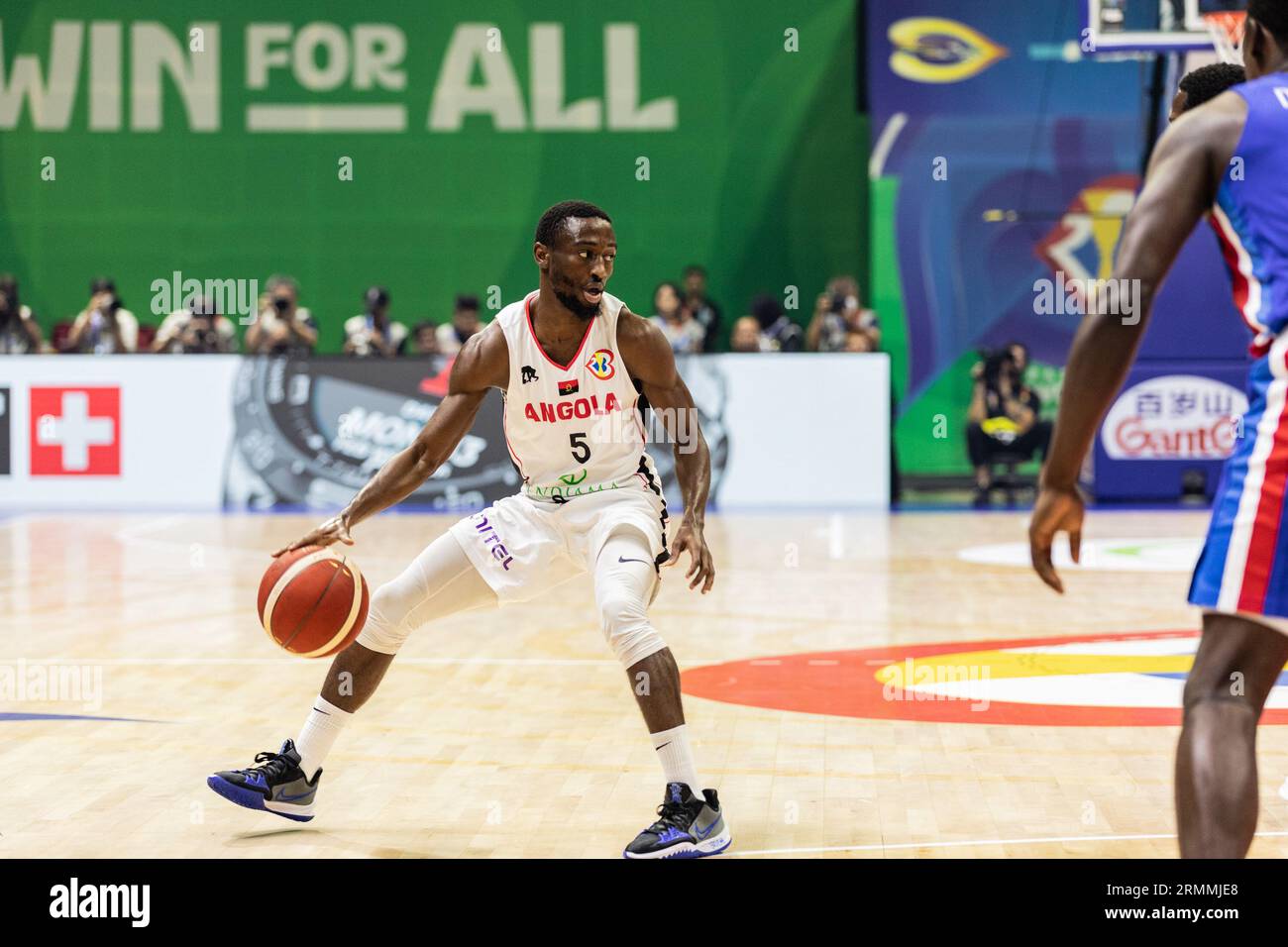 Quezon City, Philippines. 29th Aug, 2023. Childe Dundao of Angola seen ...