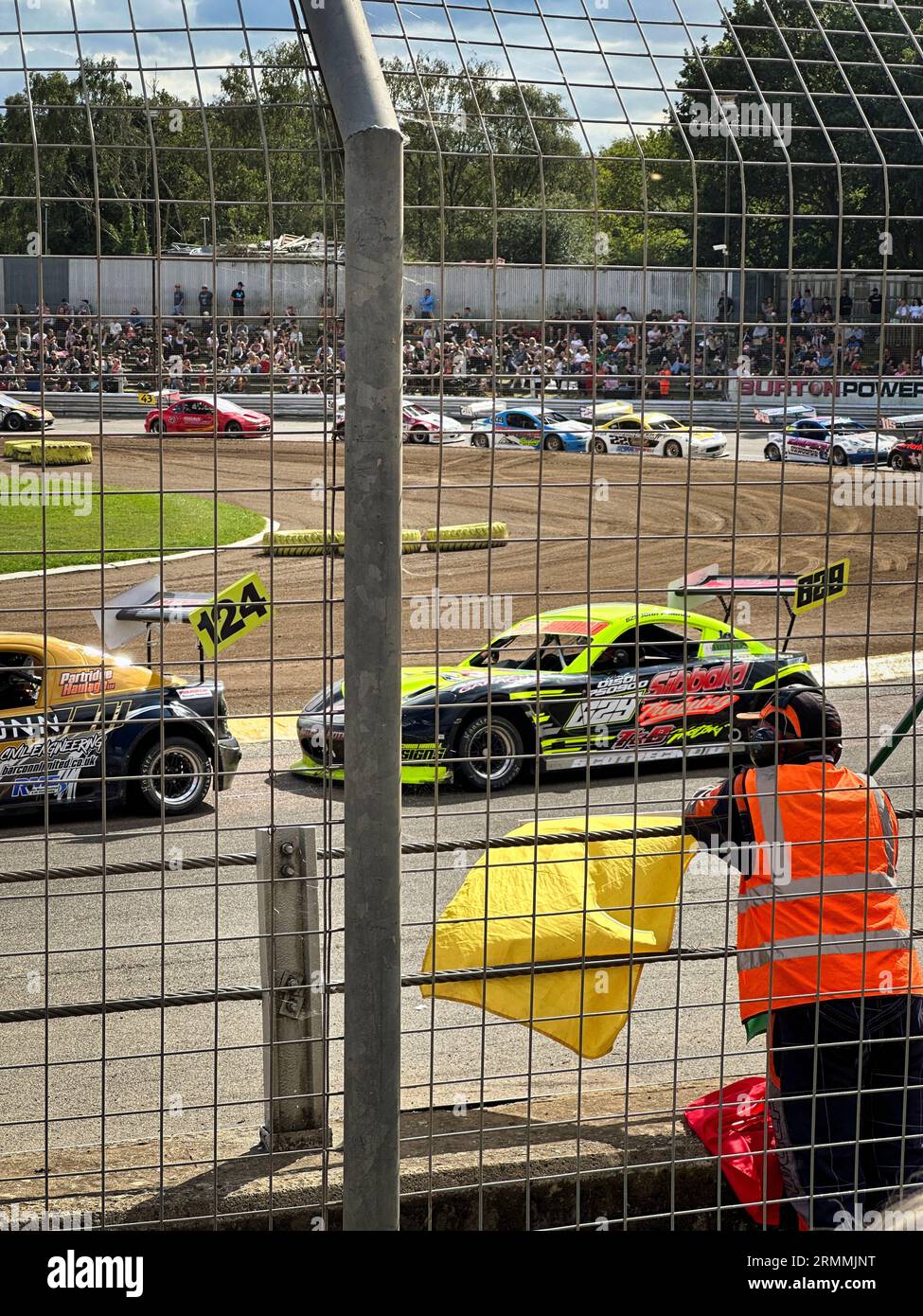 Yellow racing sports car hi-res stock photography and images - Alamy