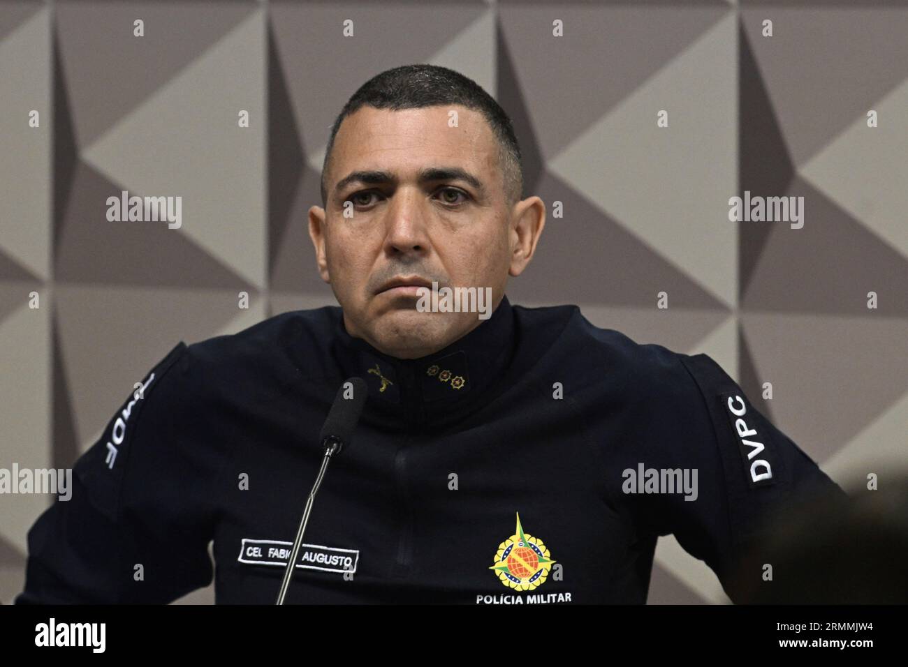 DF - BRASILIA - 08/29/2023 - BRASILIA, FORMER PMDF COMMANDER FABIO ...