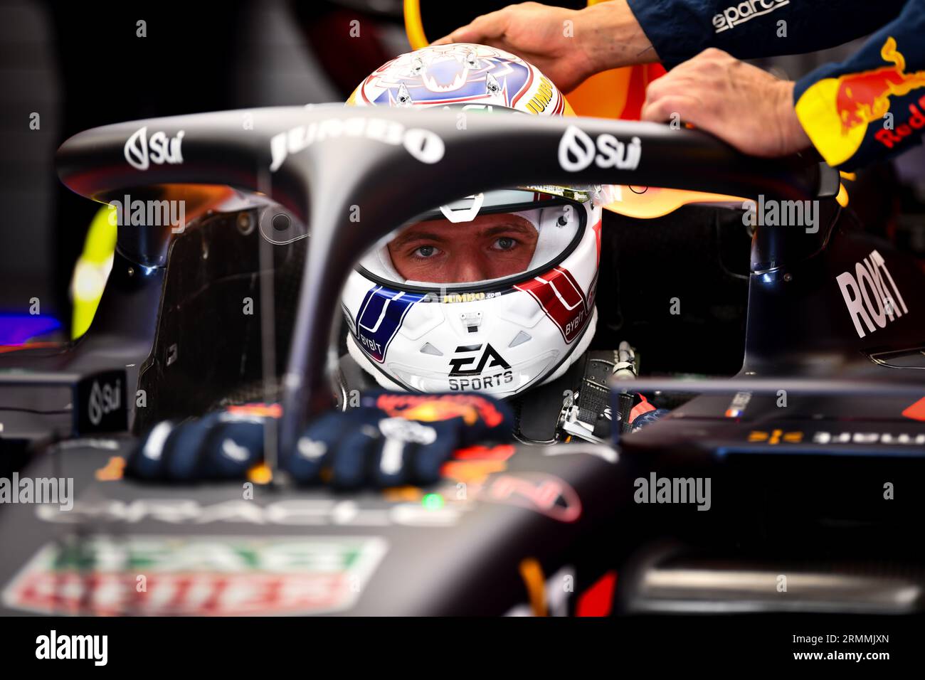 Zandvoort, Mezzolombardo, Netherlands. 27th Aug, 2023. Dutch driver Max ...