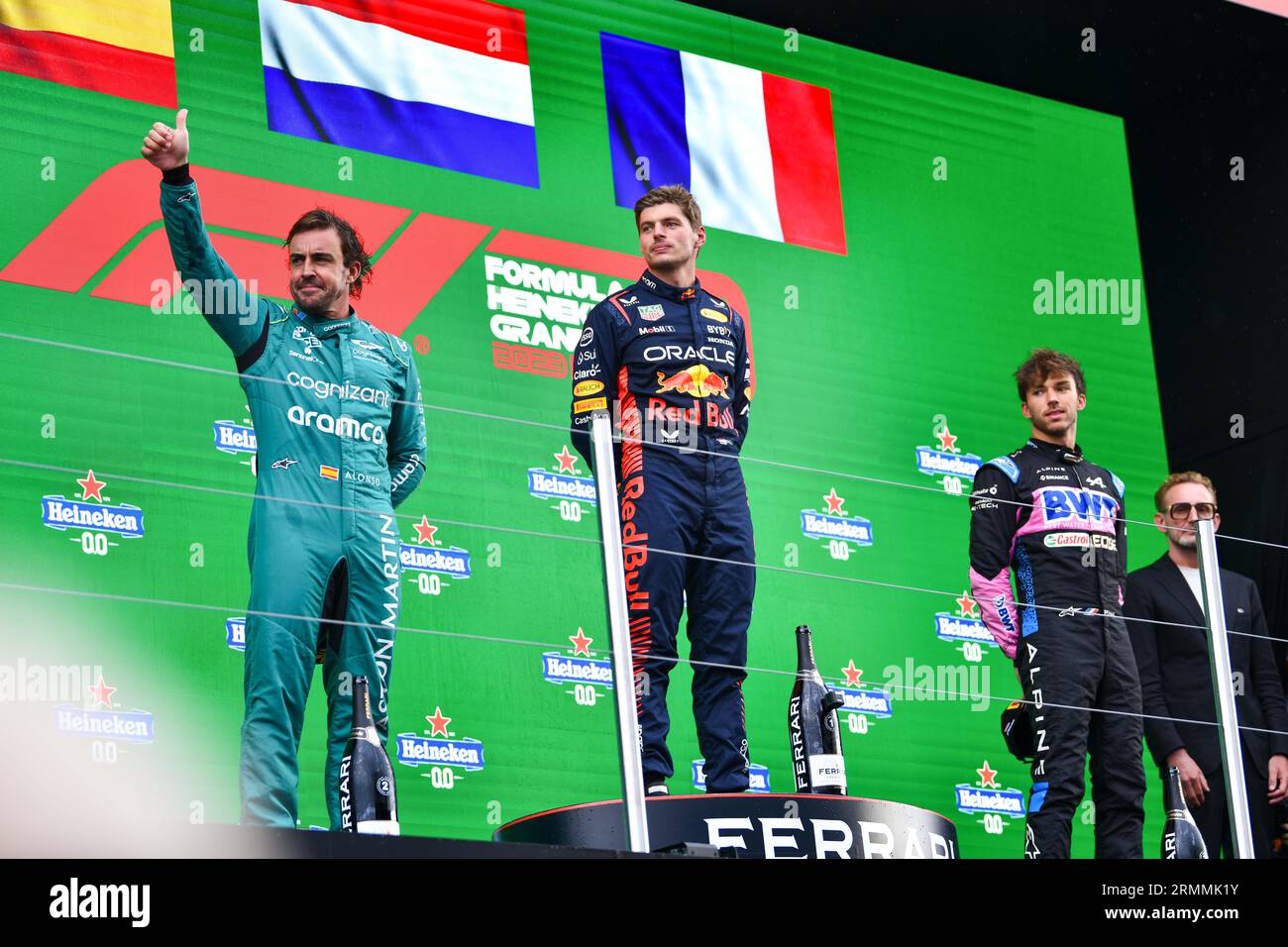 Zandvoort, Mezzolombardo, Netherlands. 27th Aug, 2023. Dutch driver Max ...