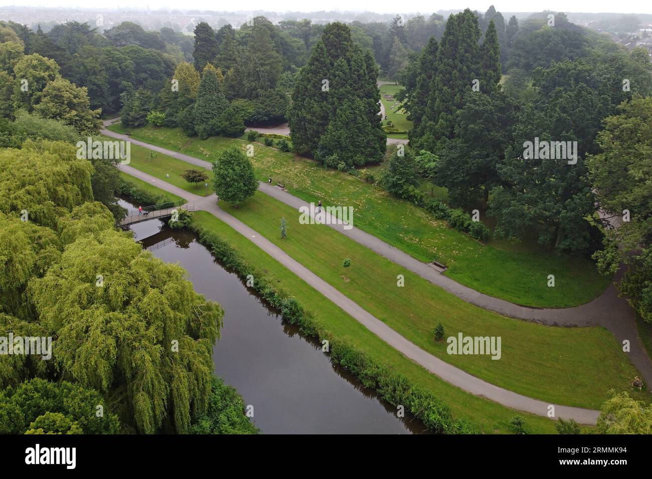 south park Darlington Stock Photo - Alamy