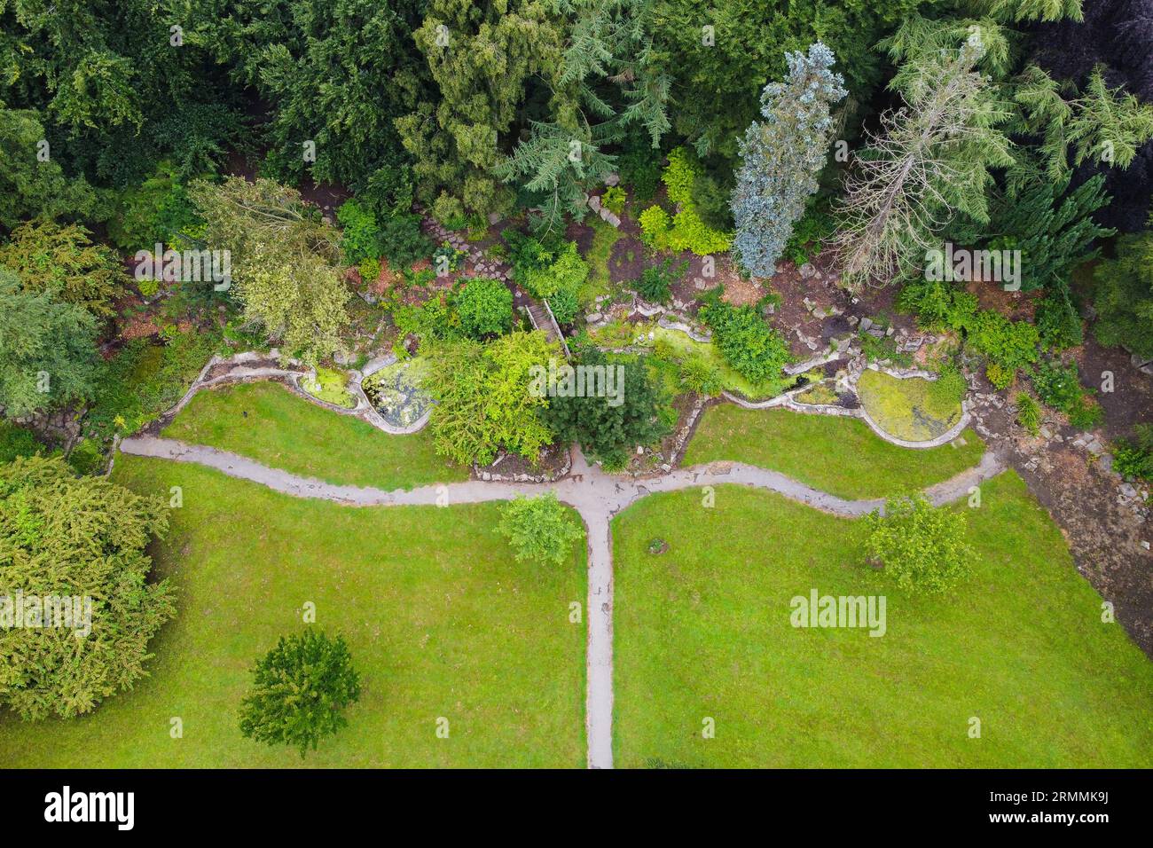 south park Darlington Stock Photo - Alamy