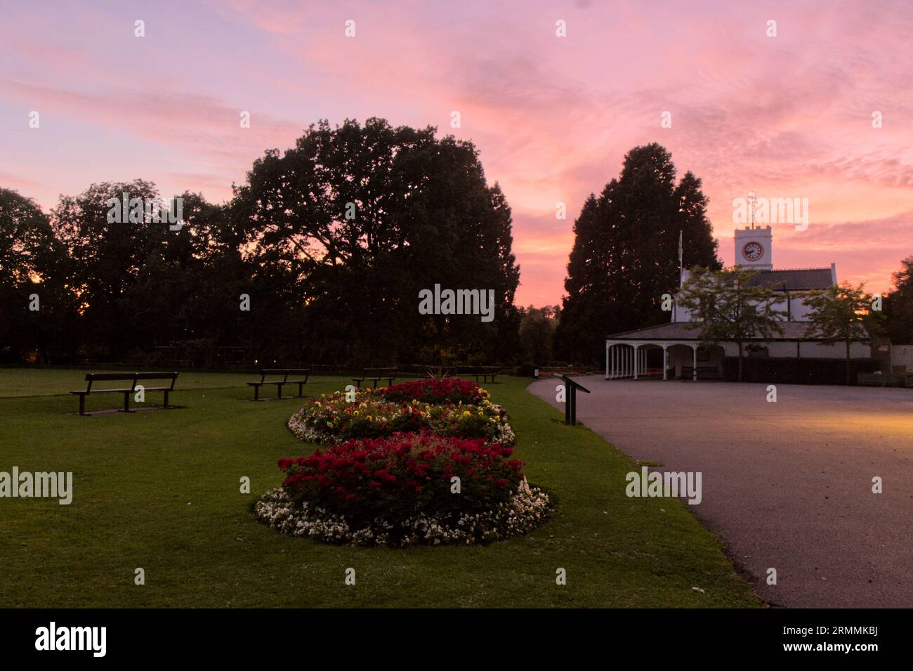 south park Darlington Stock Photo - Alamy