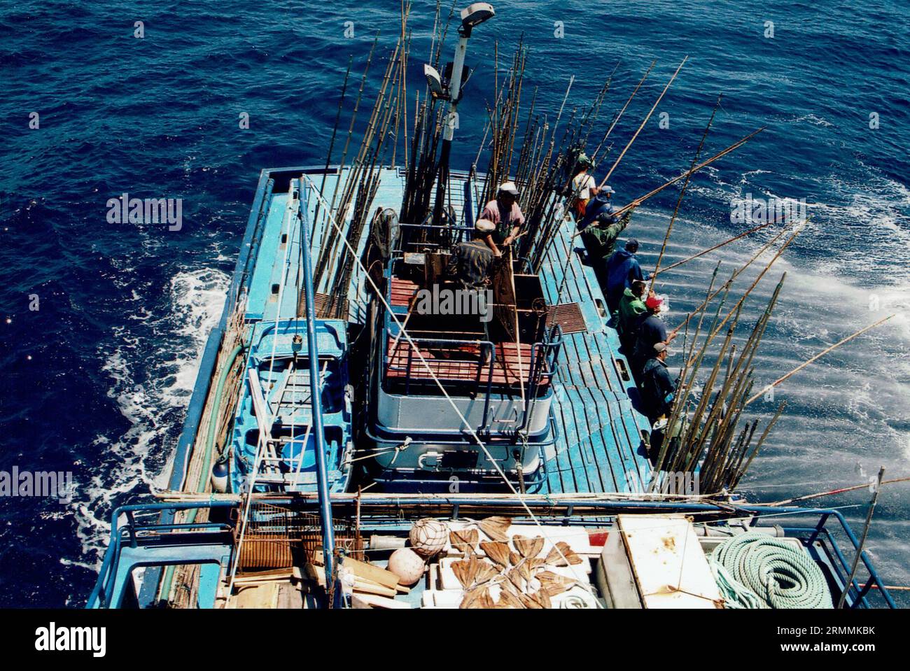 Pole and line tuna fisheries in the Azores islands, Portugal Stock ...