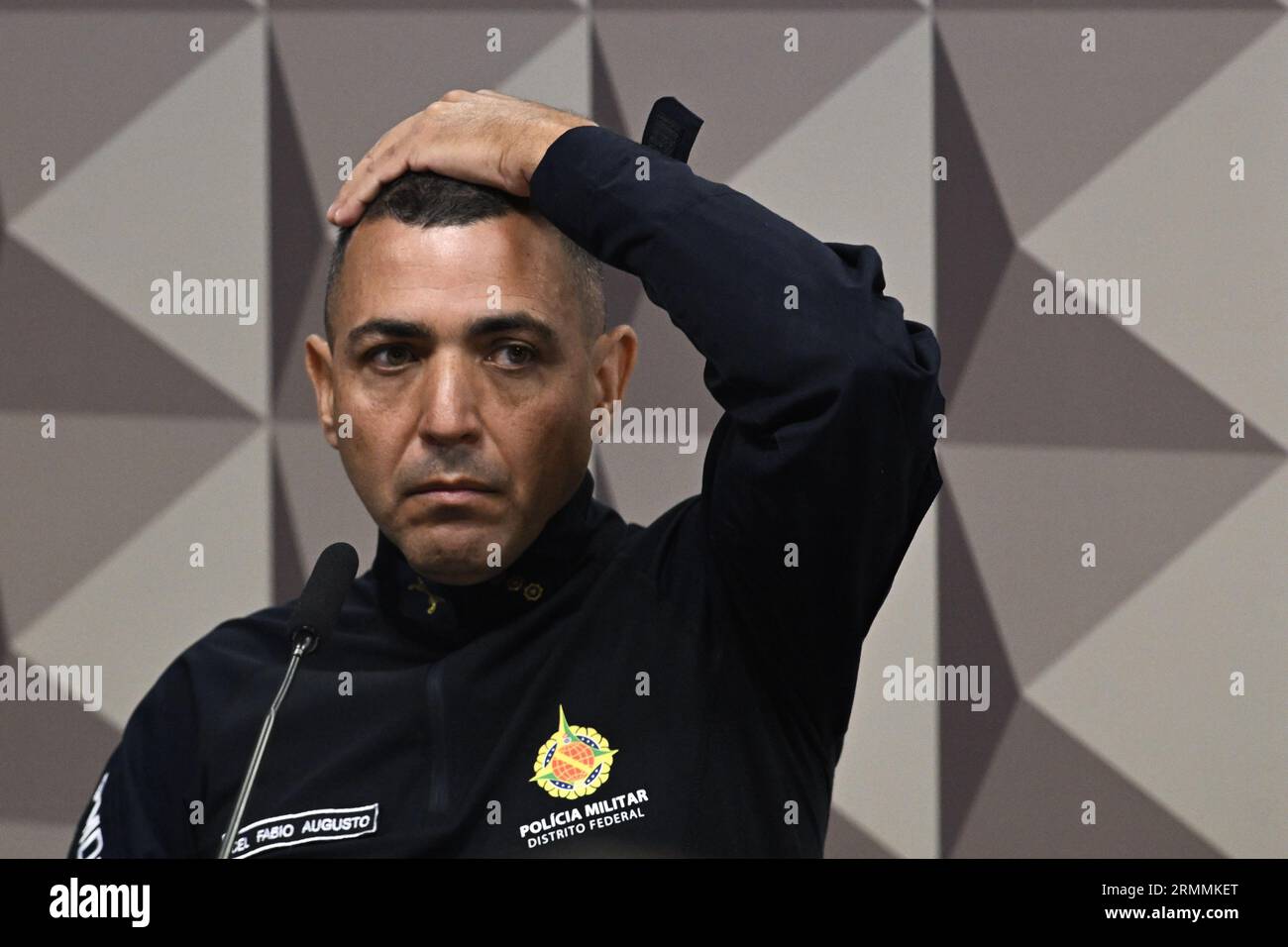 DF - BRASILIA - 08/29/2023 - BRASILIA, FORMER PMDF COMMANDER FABIO ...