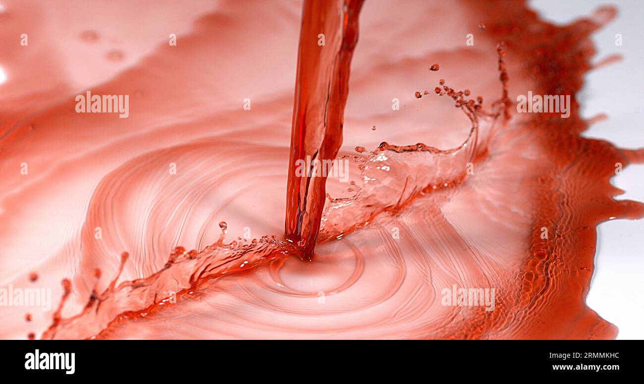 Red wine being poured against hi-res stock photography and images - Alamy