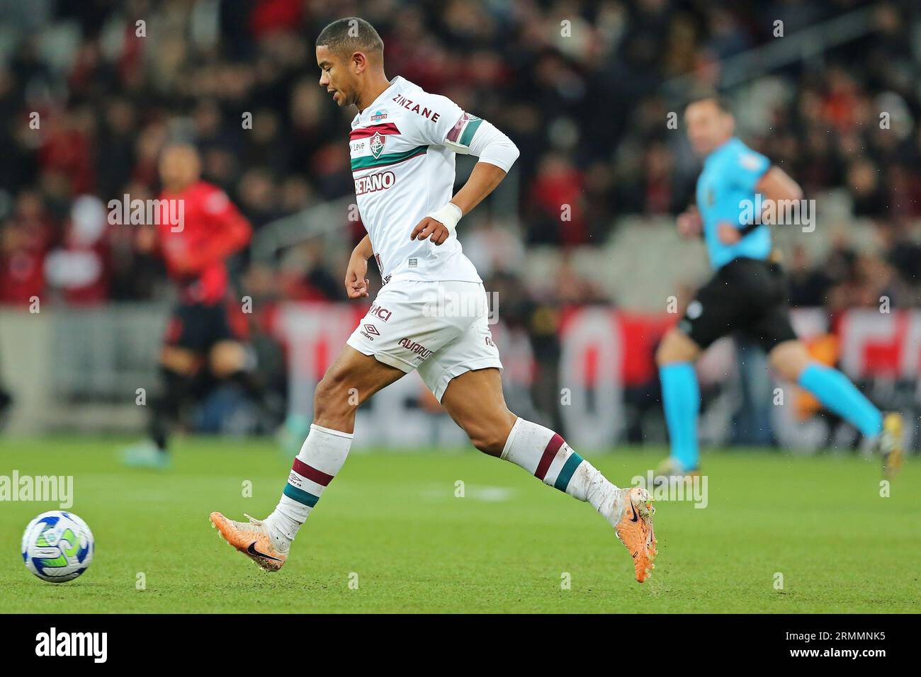 Ligga Arena, Curitiba, Paraná, Brazil: 27th August 2023: David Braz of ...