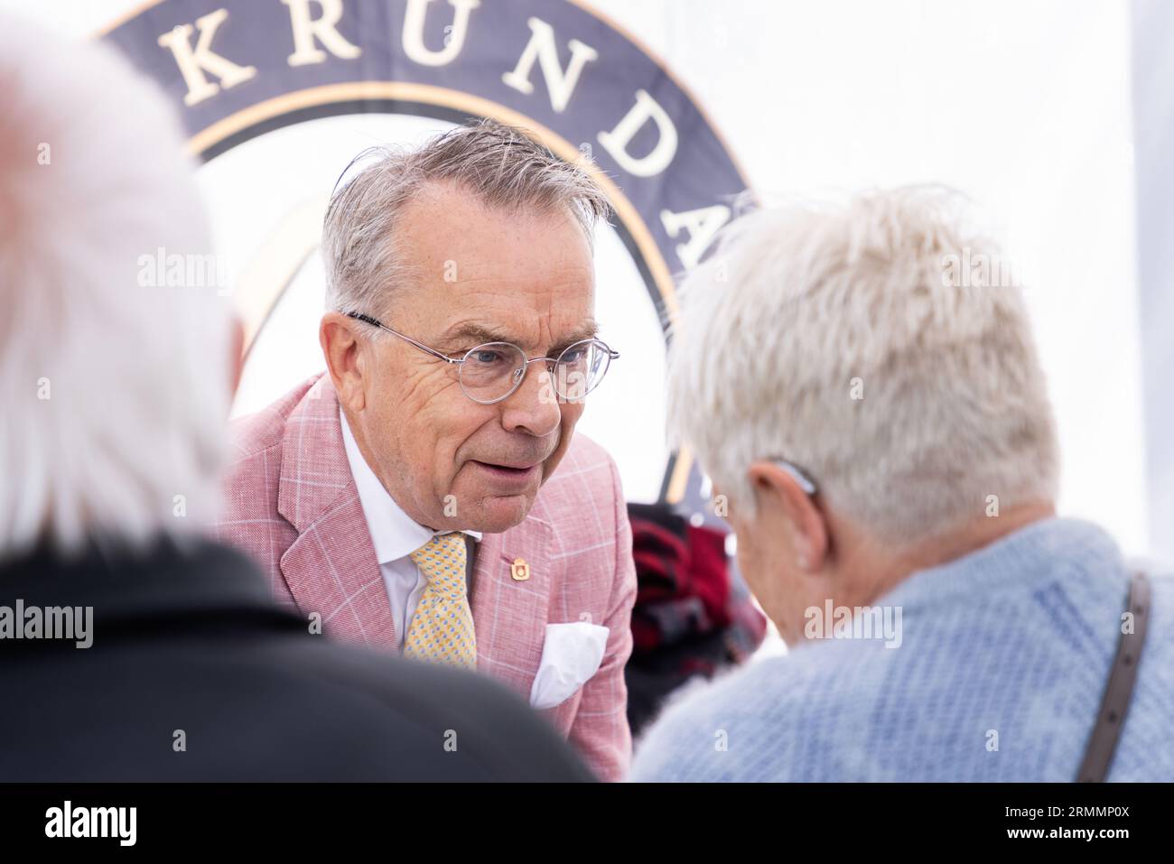 Knut Knutson, antiques expert, during the recording of Sveriges ...