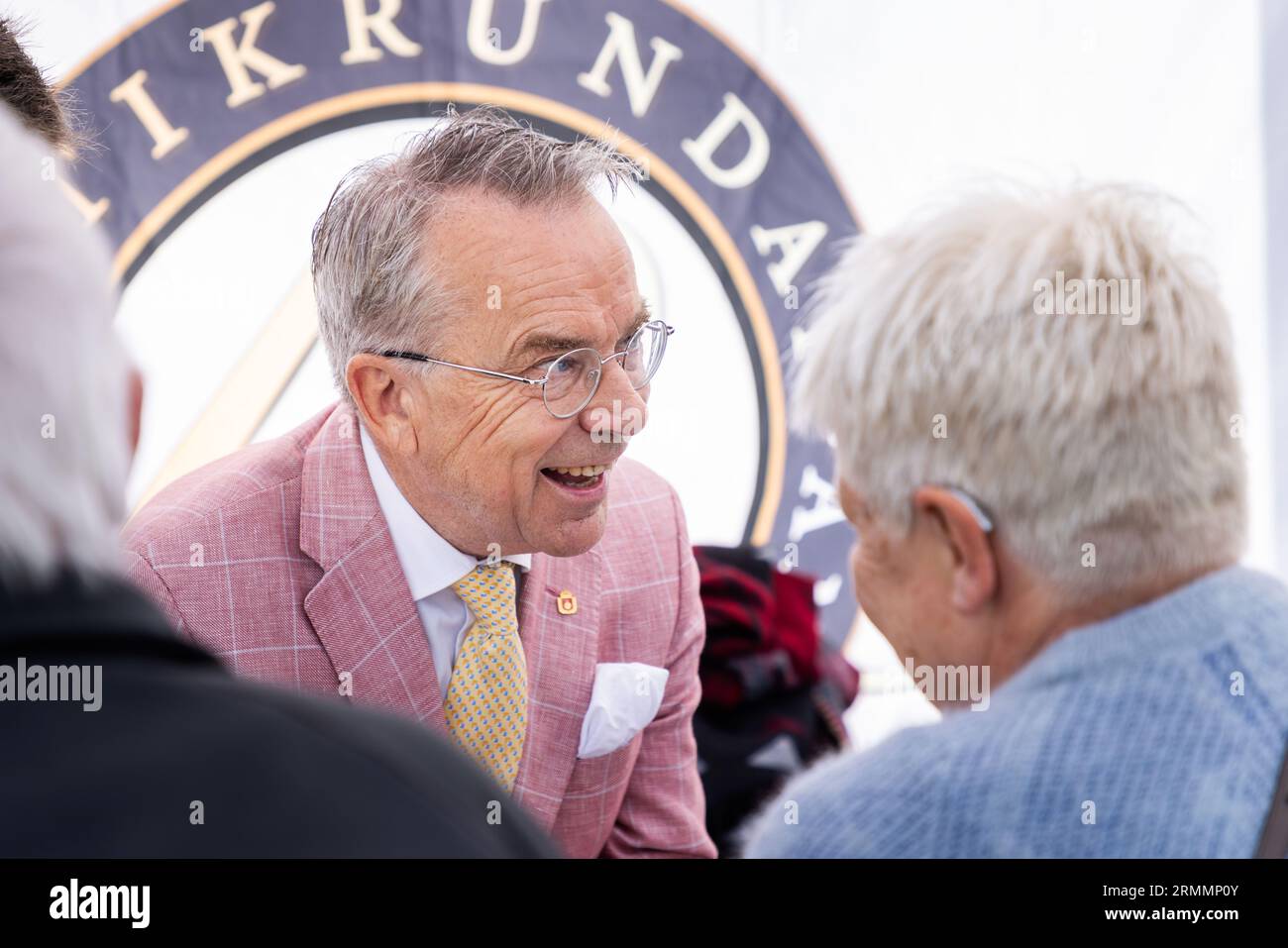 Knut Knutson, antiques expert, during the recording of Sveriges ...