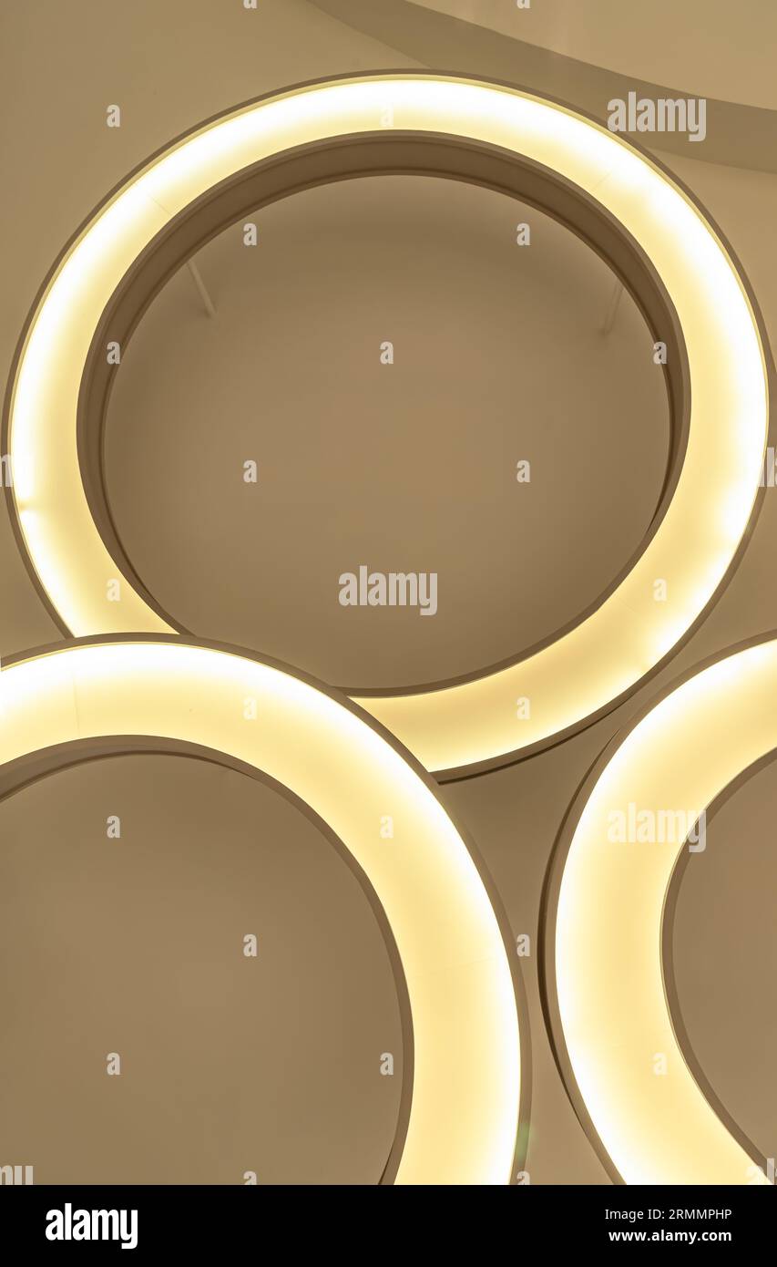 Neon light fixtures hi-res stock photography and images - Alamy
