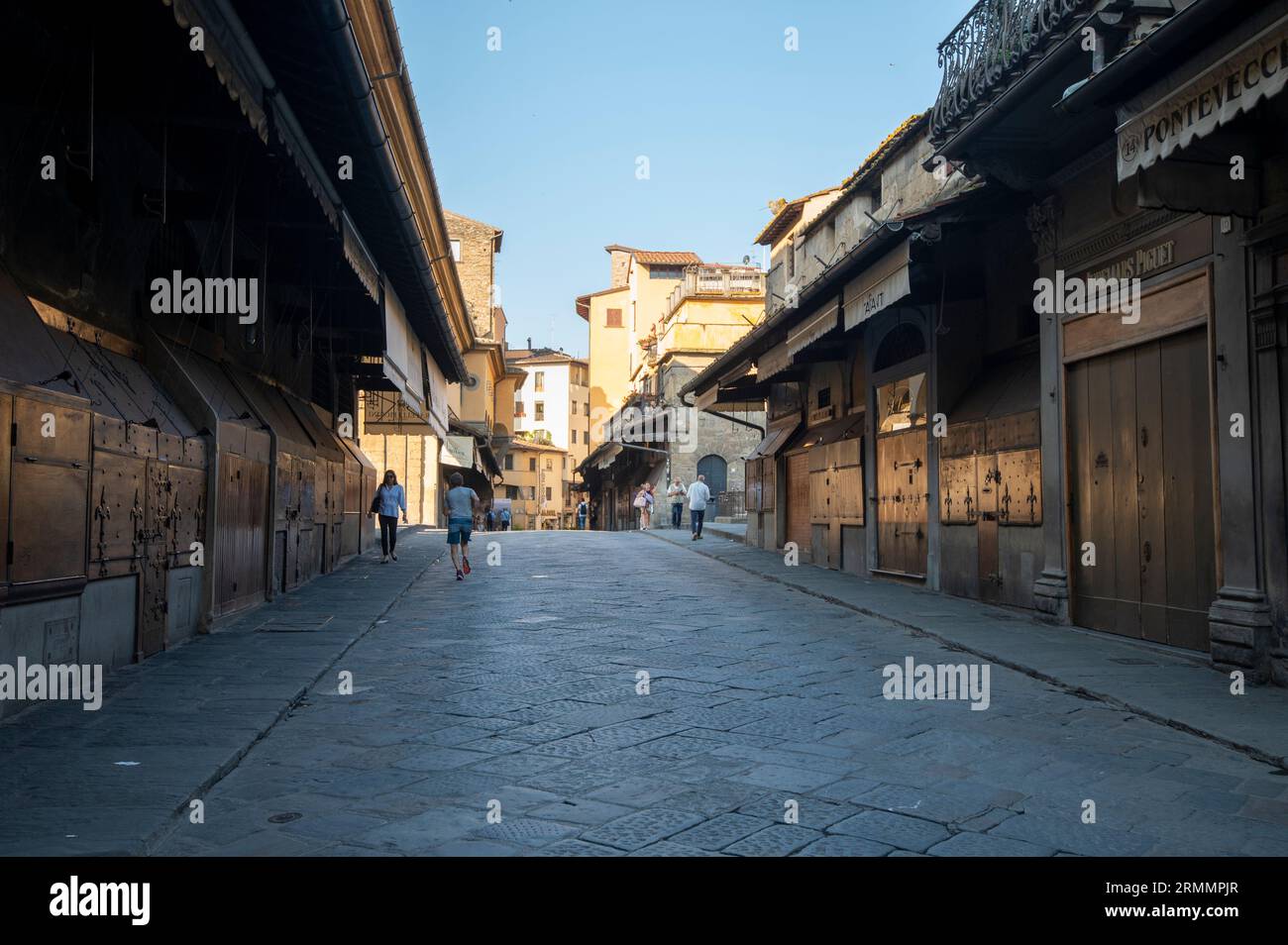 Early morning before the rows of jeweller shops opened on the oldest ...