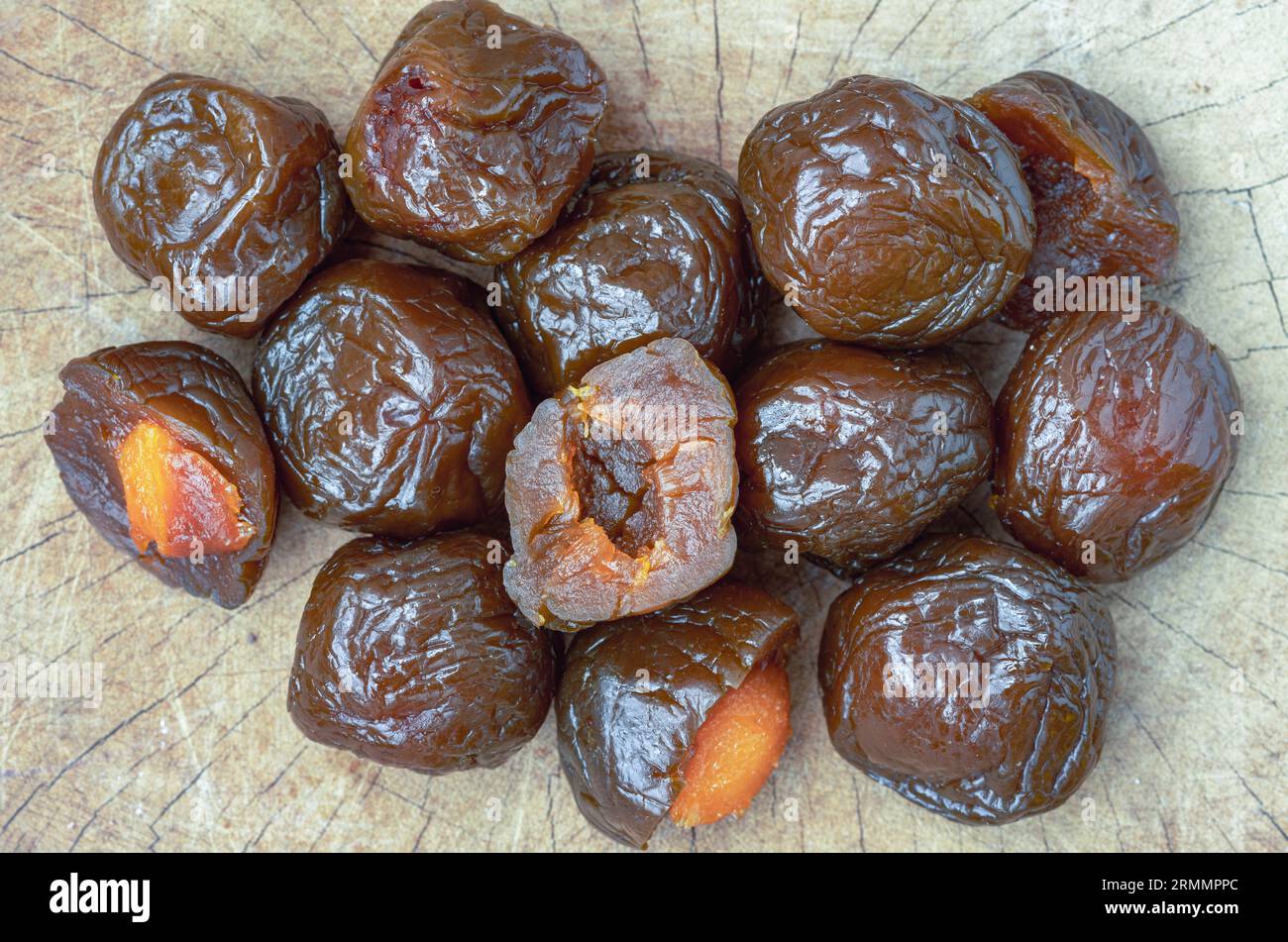 Chinese salted plums hi-res stock photography and images - Alamy