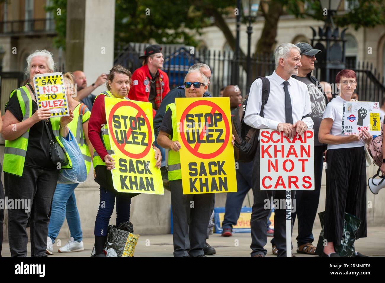 London, England, UK. 29th Aug, 2023. Activists protest Ultra Low ...