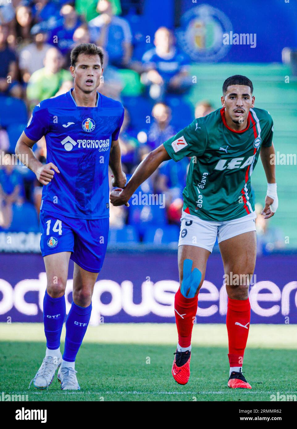 Getafe, Spain. 28th Aug, 2023. GETAFE, SPAIN - AUGUST 28: .Abdel Abqar ...