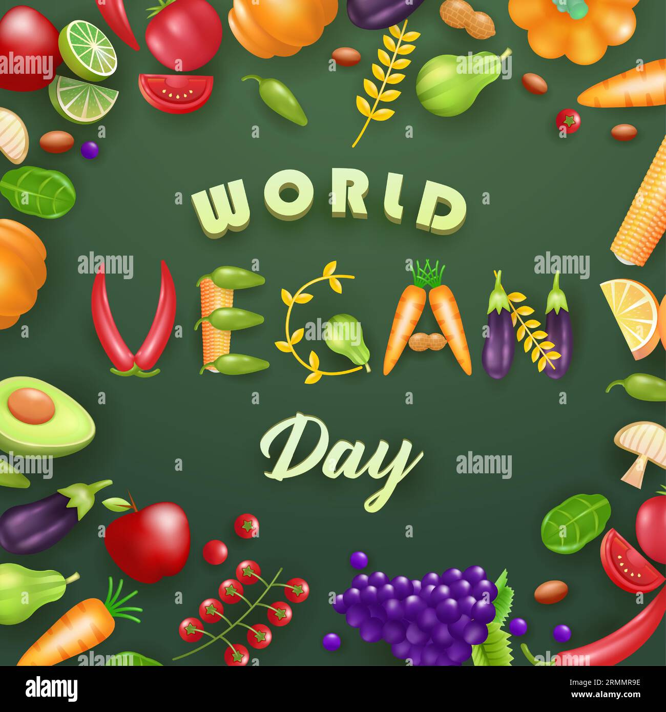 Banner vegetarianism Stock Vector Images - Alamy