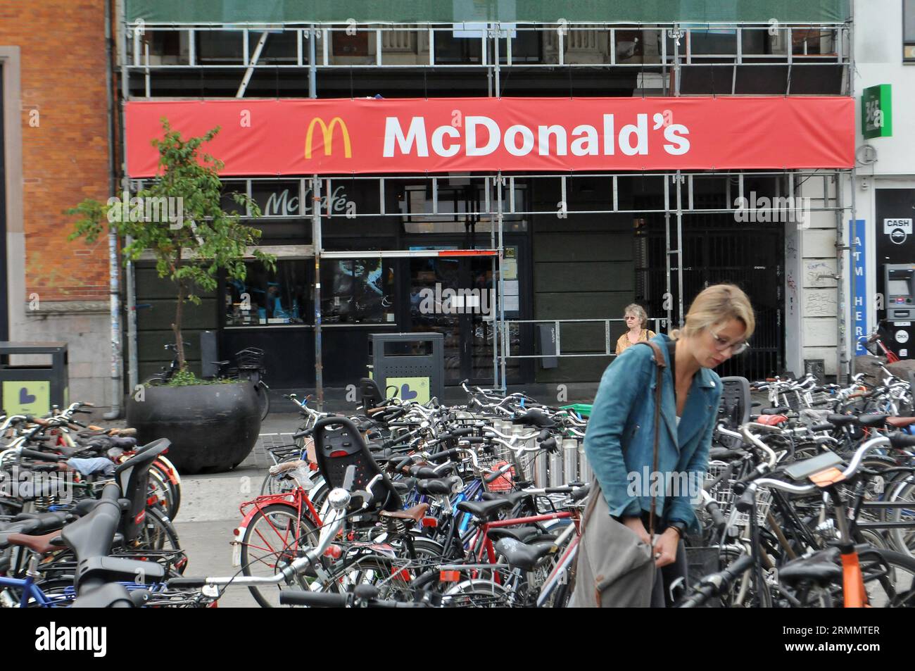 29 August 2023/. McDonalds fast food chain restaurant on norreport ...