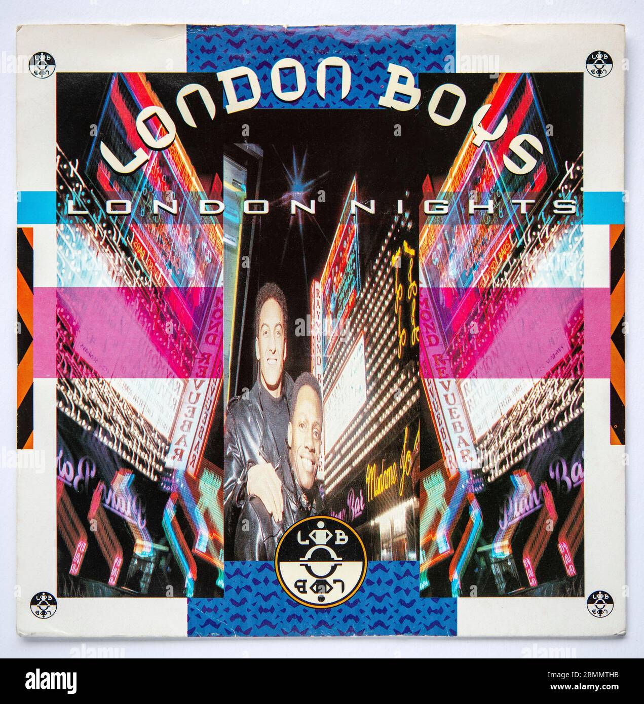 Picture cover of the seven inch vinyl version of London Nights by ...