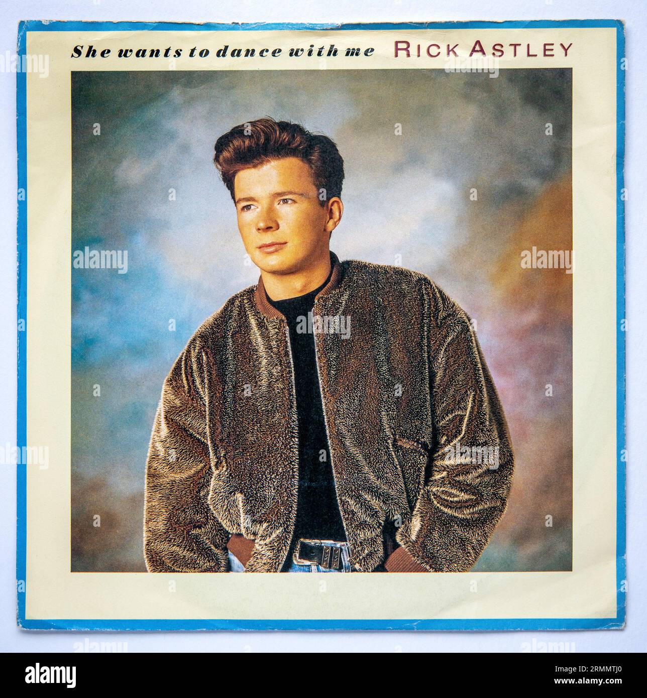 Picture cover of the seven inch vinyl version of She Wants to Dance ...