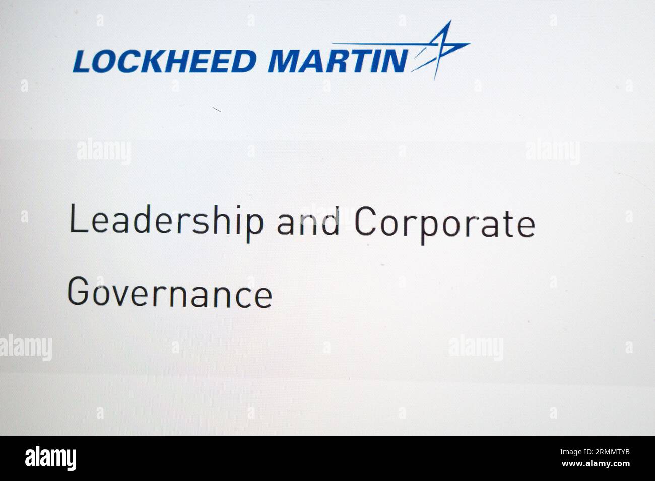 New York, New York, USA. 29th Aug, 2023. Lockheed Martin.The company ...