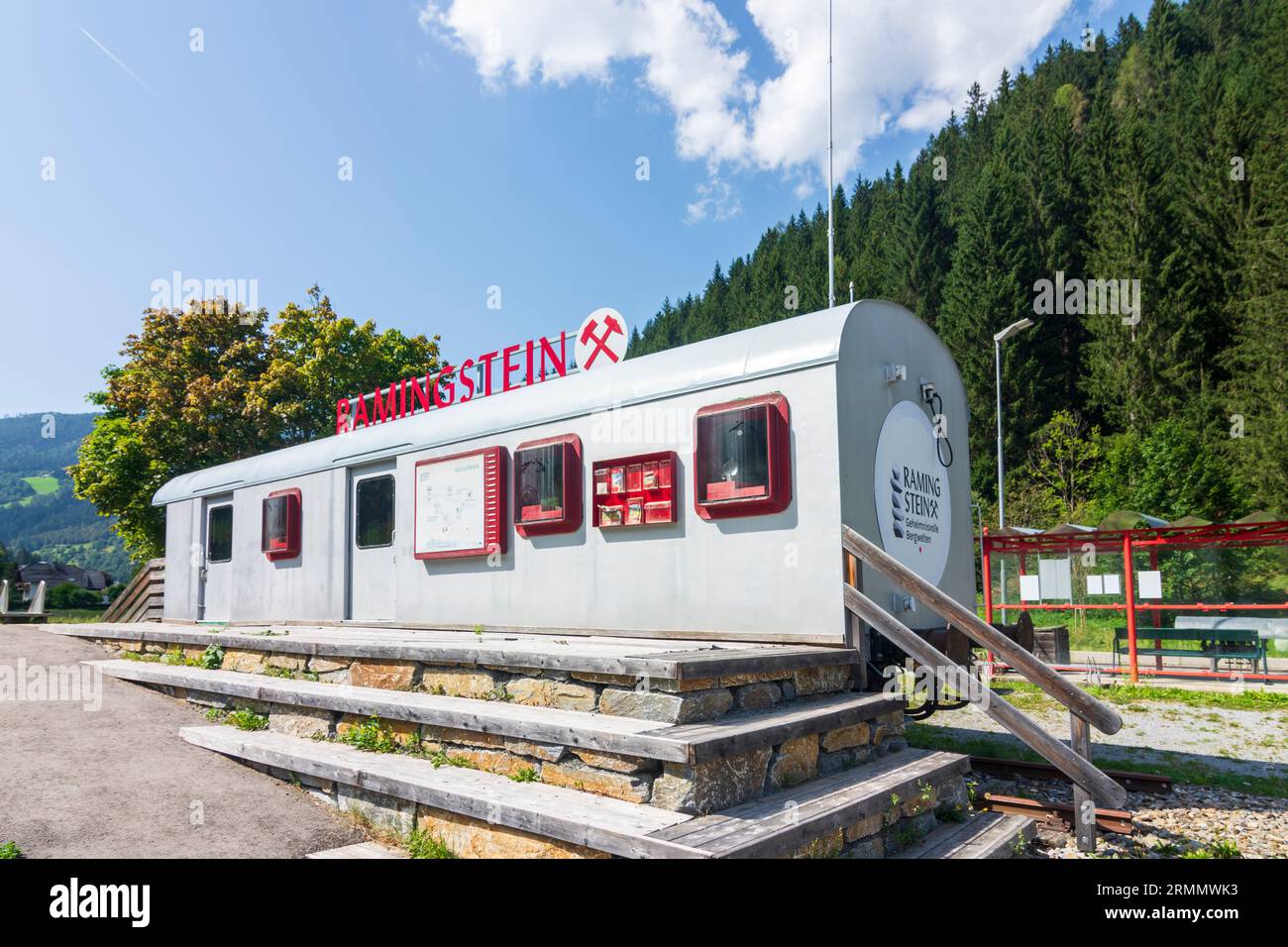 Ramingstein bergwelten information in lungau hi-res stock photography ...