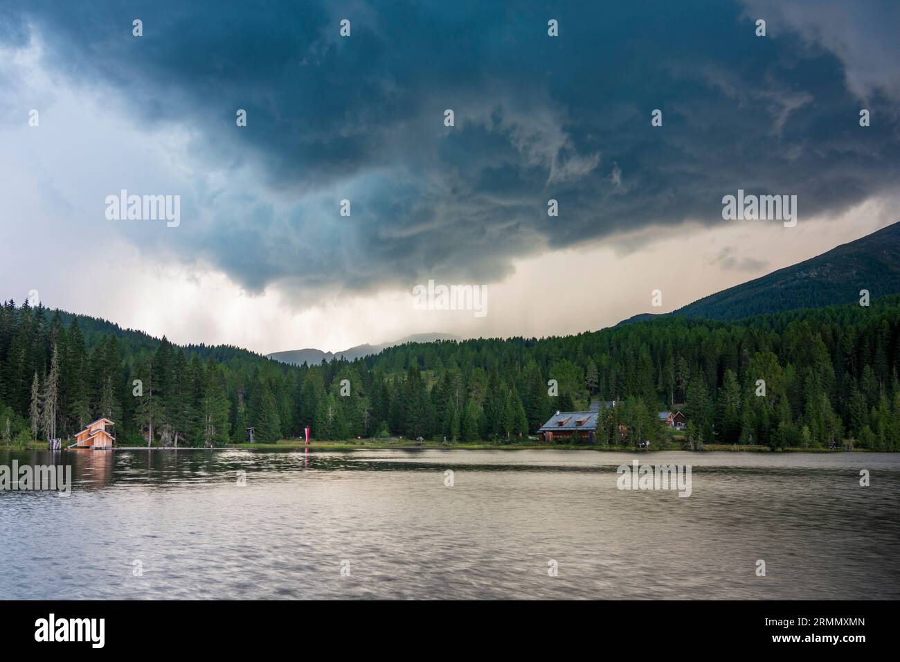 Incoming thunderstorm in lungau hi-res stock photography and images - Alamy