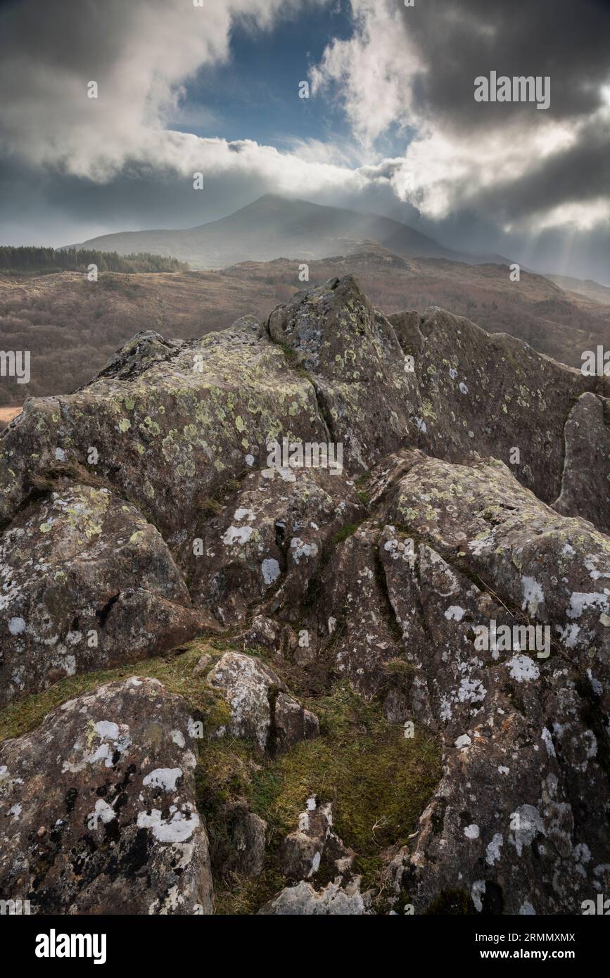 Capel curig view horseshoe hi-res stock photography and images - Alamy