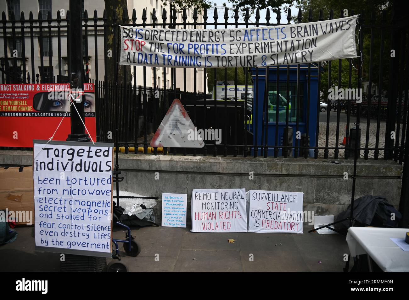 10 Downing Street, London, UK, August 29 2023. The 2023 Targeted ...