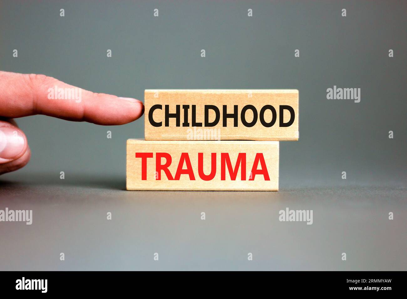 Childhood trauma symbol. Concept words Childhood trauma on beautiful ...