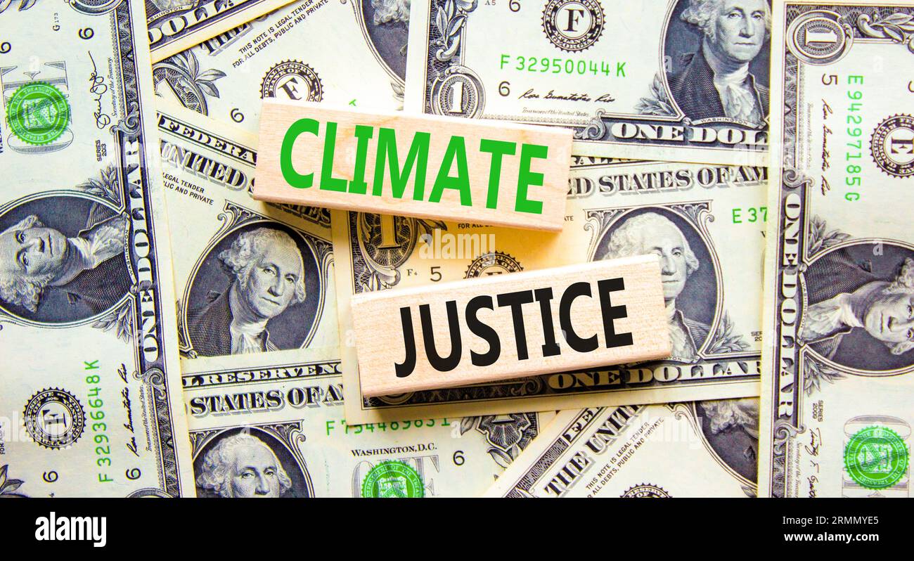 Climate justice symbol. Concept words Climate justice on beautiful ...