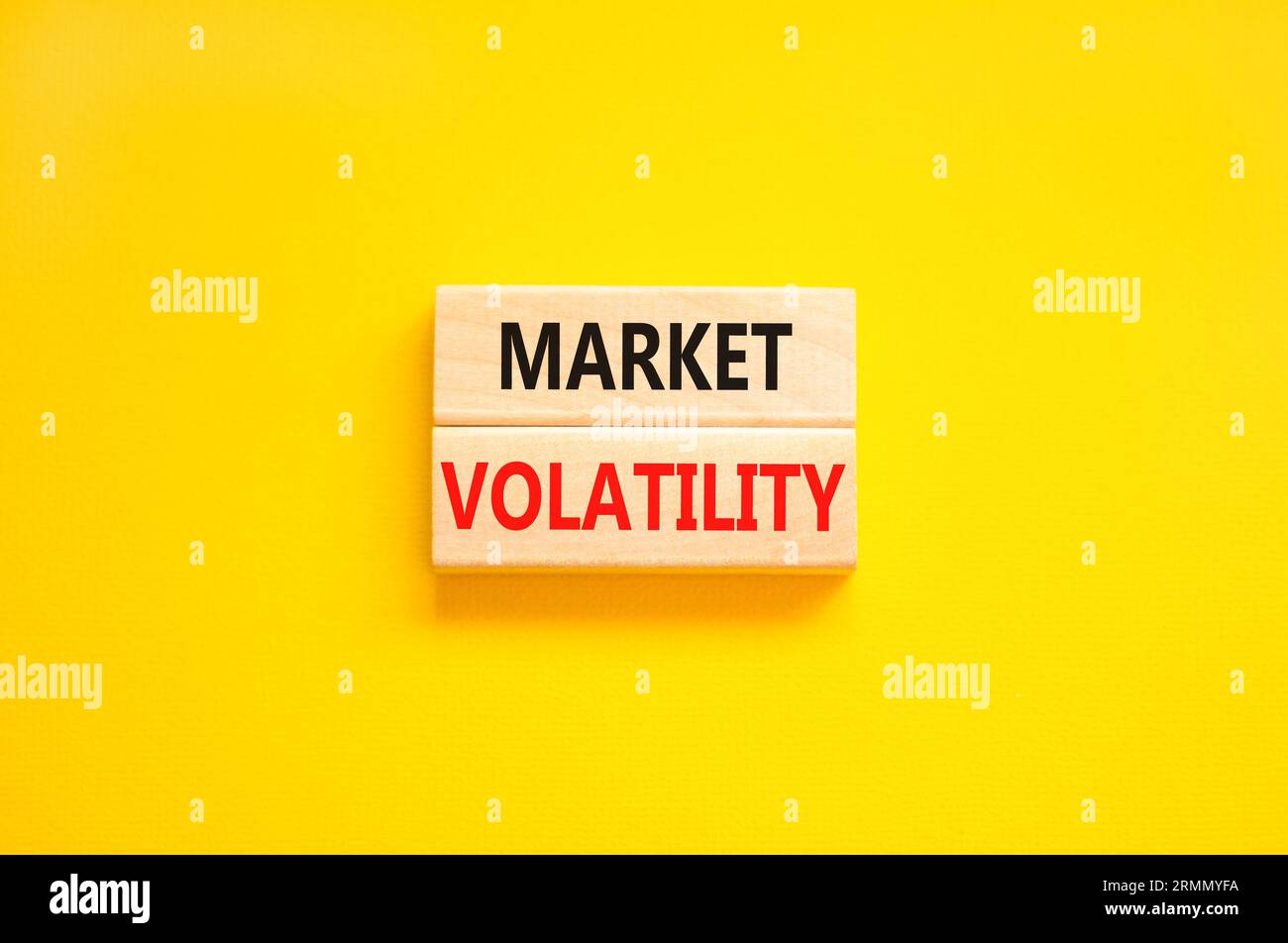 Market volatility symbol. Concept words Market volatility on beautiful ...