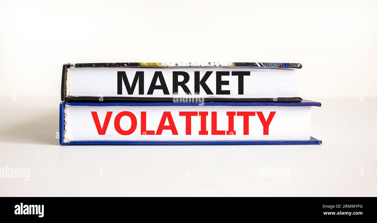 Market volatility symbol. Concept words Market volatility on beautiful ...