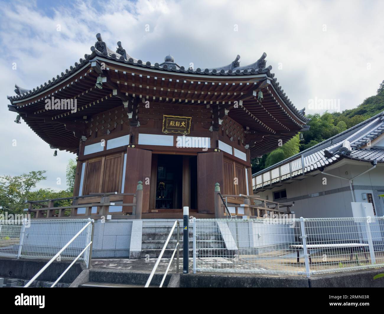 Zenonji Temple, located in Hojo, a popular tourist destination in the ...