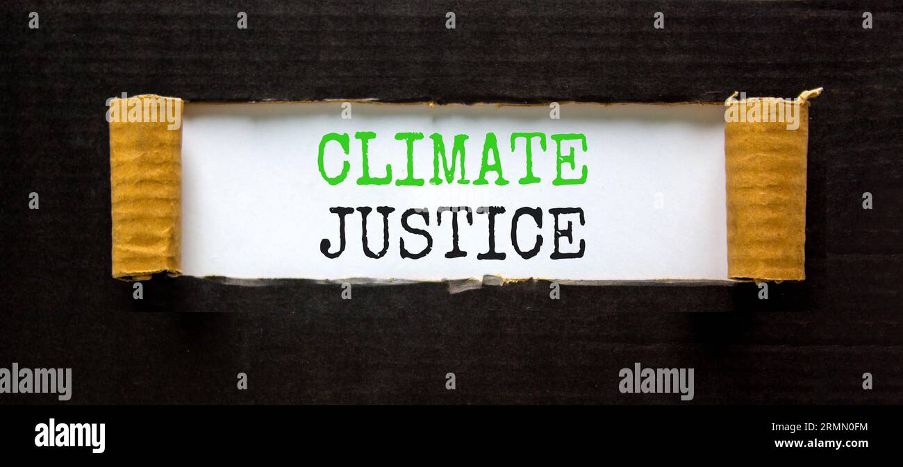 Climate justice symbol. Concept words Climate justice on beautiful ...