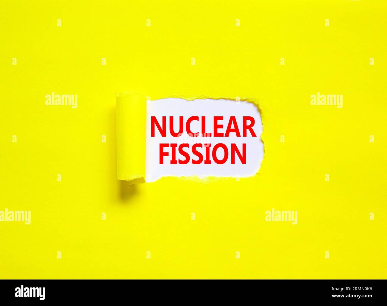 Nuclear fission symbol. Concept words Nuclear fission on beautiful ...