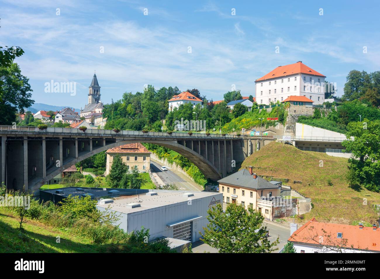 Judenburg: Judenburg Old Town, Purbach valley in Murtal, Steiermark ...