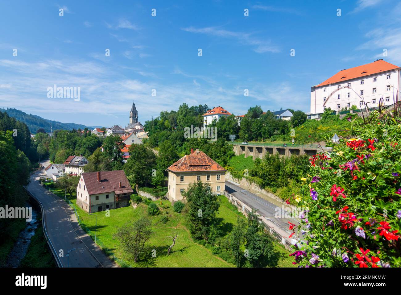 Judenburg: Judenburg Old Town, Purbach valley in Murtal, Steiermark ...