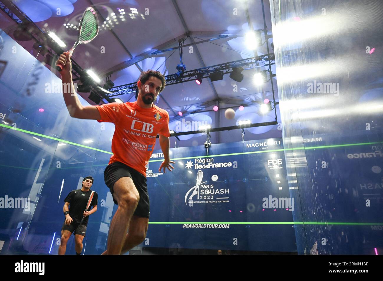 Paris, France. 29th Aug, 2023. Tarek Momen from Egypt at the Paris ...