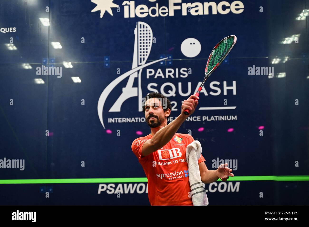 Paris, France. 29th Aug, 2023. Tarek Momen from Egypt at the Paris ...