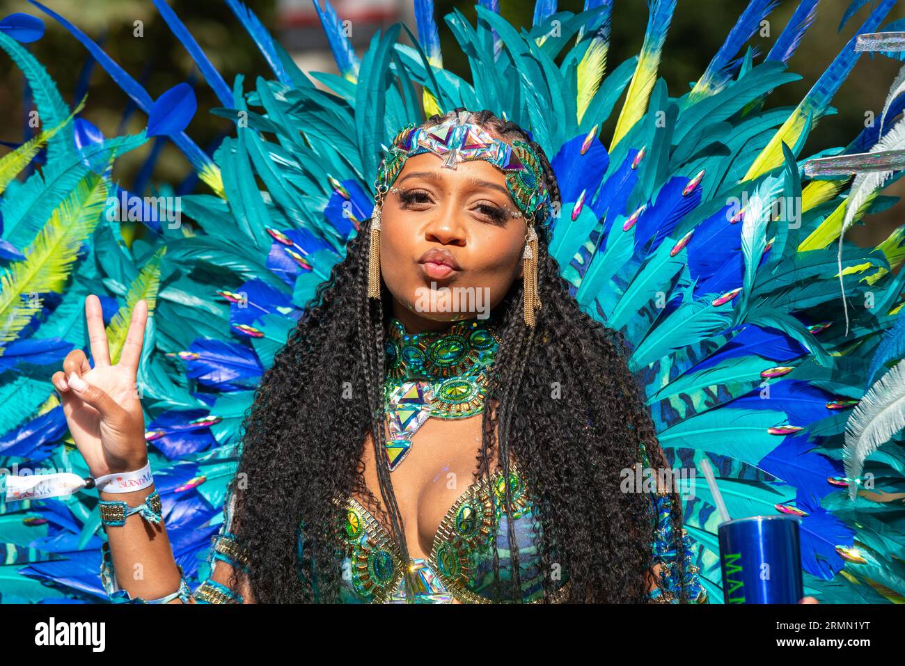 Parade participant wearing costume hi-res stock photography and images ...