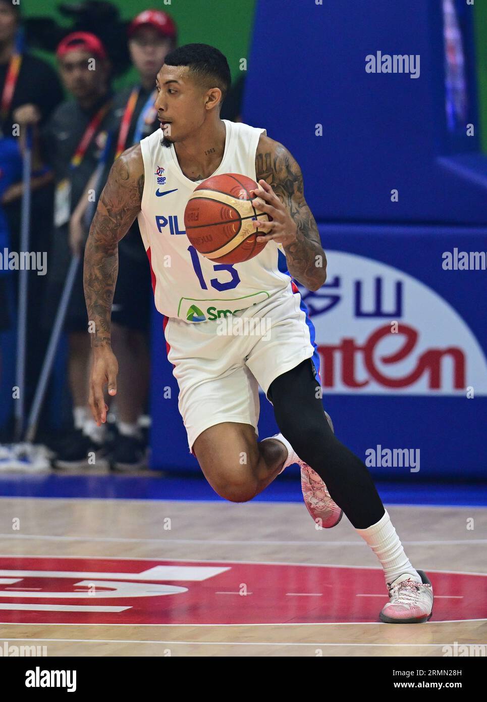 Quezon City, Philippines. 29th Aug, 2023. Simone Fontecchio of the ...
